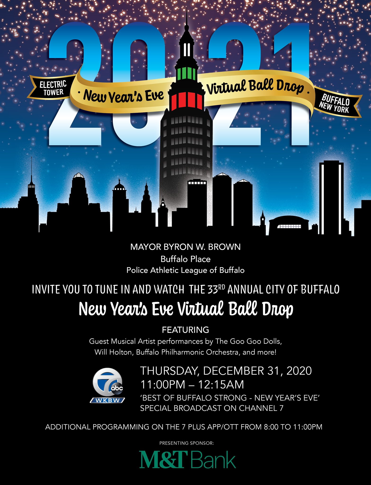 Buffalo to offer virtual ball drop for NYE celebration – All WNY