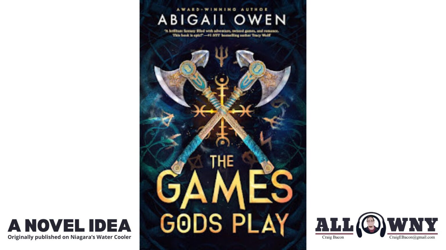 A NOVEL IDEA: The Games Gods Play – All WNY