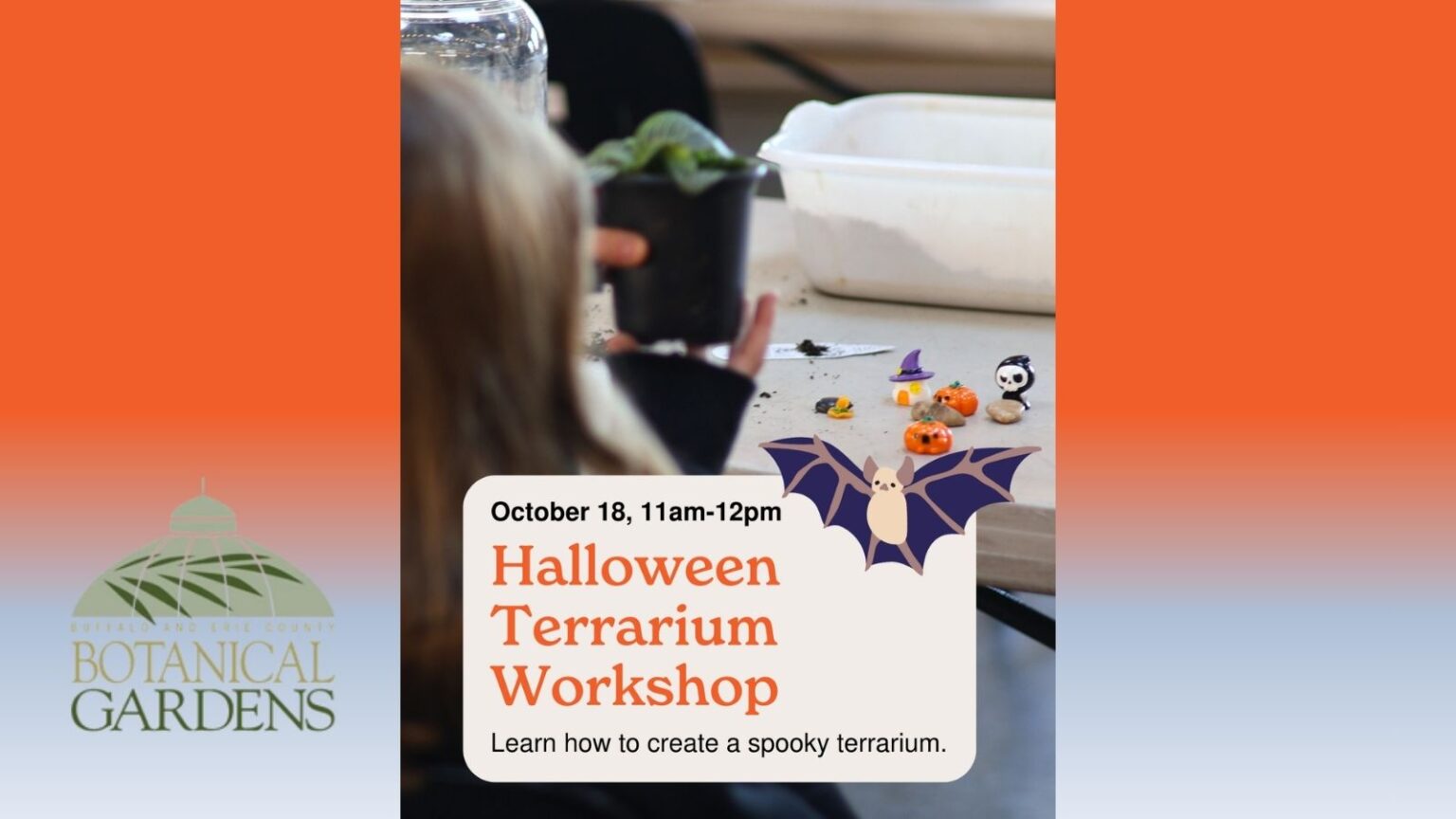 Botanical Gardens plans Halloween Terrarium Workshop – All WNY